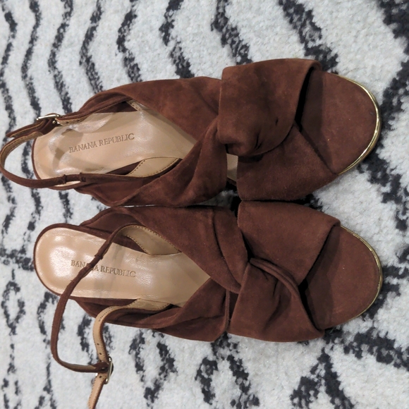 Banana Republic | Shoes | Banana Republic Nwot Jessa Crossknott ...